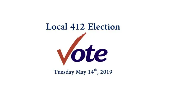 Local 412 Election Info | UAW Local 412